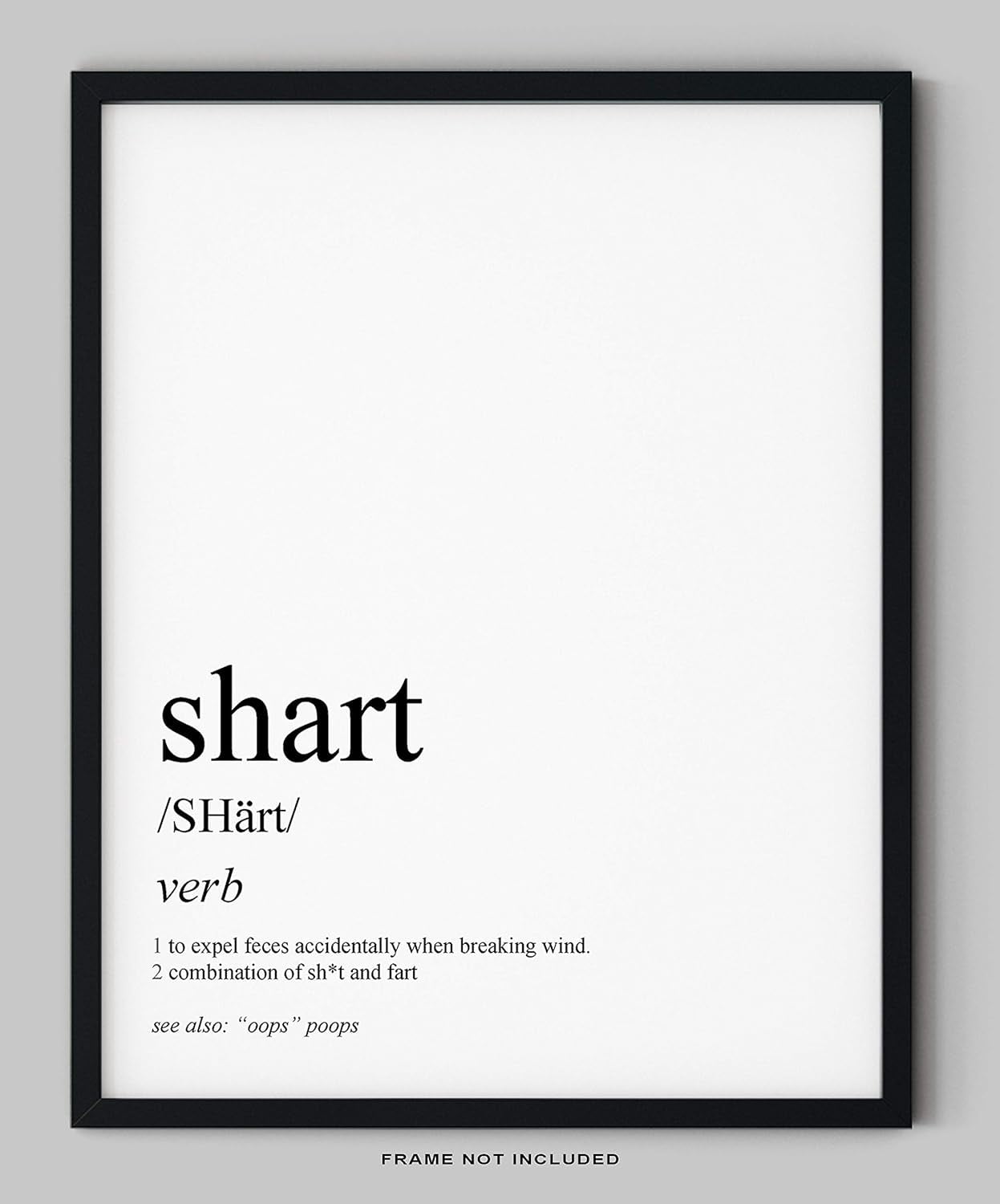 K&L Design Co: Bathroom Wall Art Decor - 8x10" Unframed Typography ...