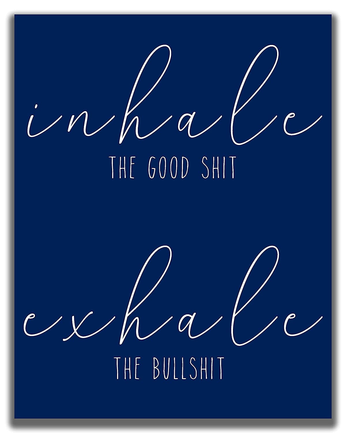 Inhale Exhale Poster