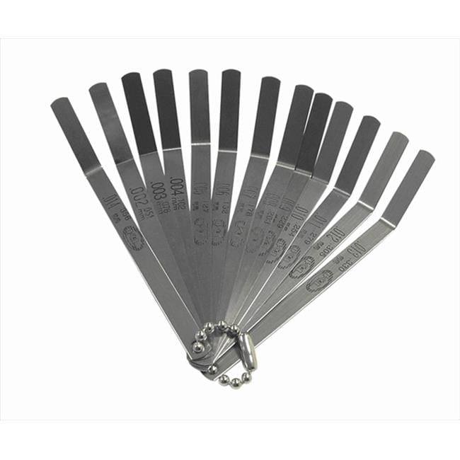 K&L Supply 35-8397 Feeler Gauge Set - Walmart.com