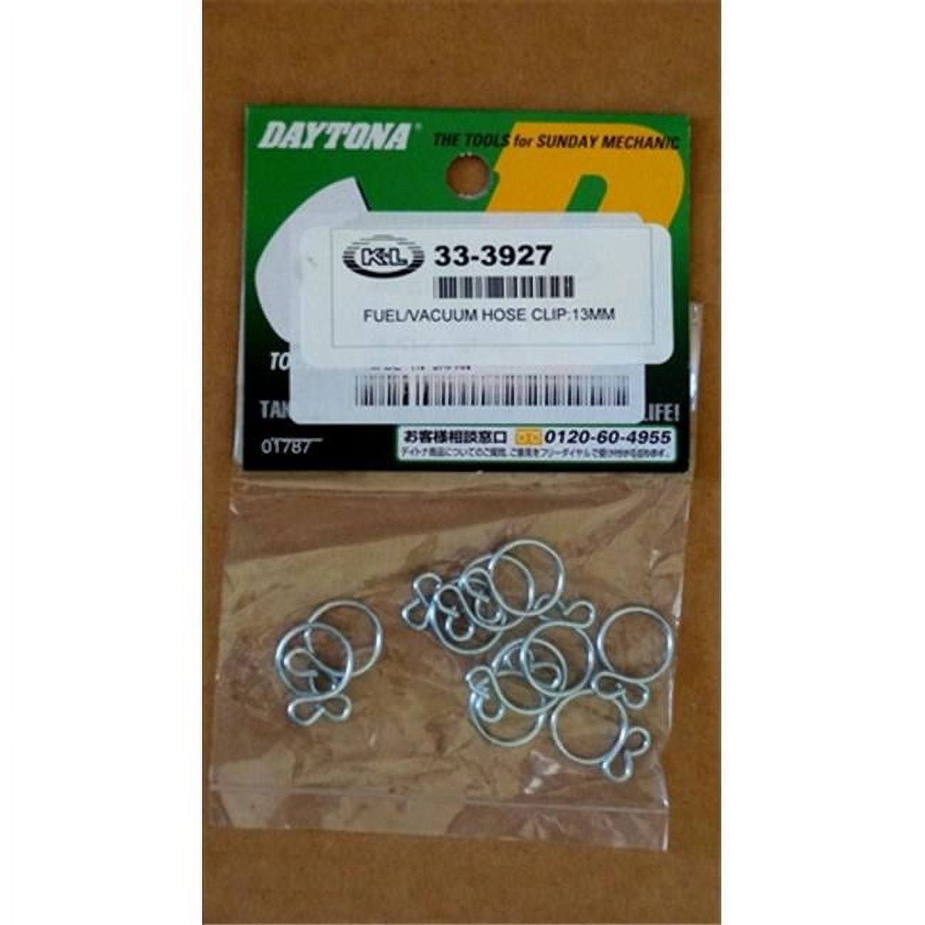 K&L Supply Fuel & Vacuum Hose Clips - 13 mm. - Walmart.com