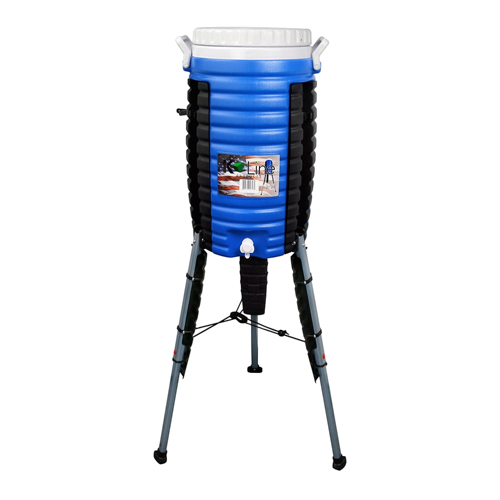K Line Products Kosmo Cooler 5 Gallon W/ Handles Spout & 3 Collapsible ...