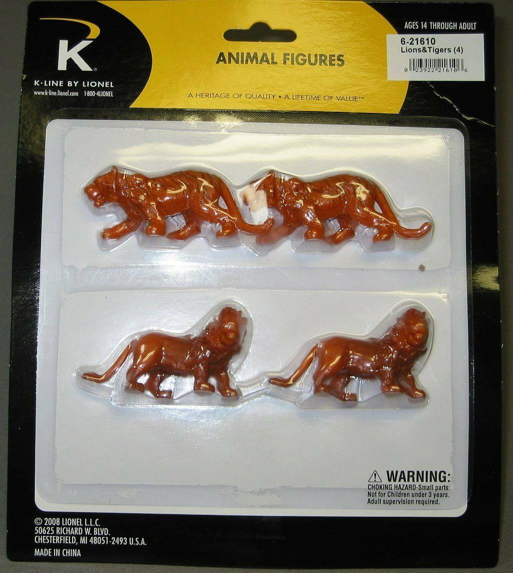 K-Line by Lionel Circus Animals Lions Tigers O Gauge 6-21610 - Walmart.com