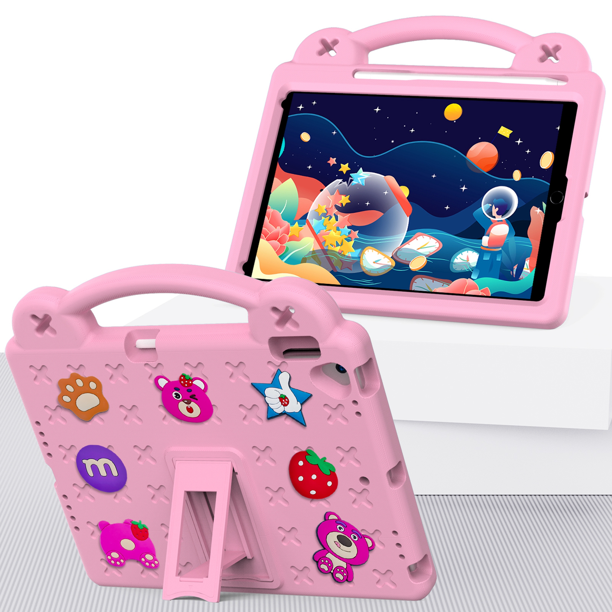K-Lion Kids Case for iPad Pro 11 2022/2021/2020/2018, iPad A,Cute DIY ...