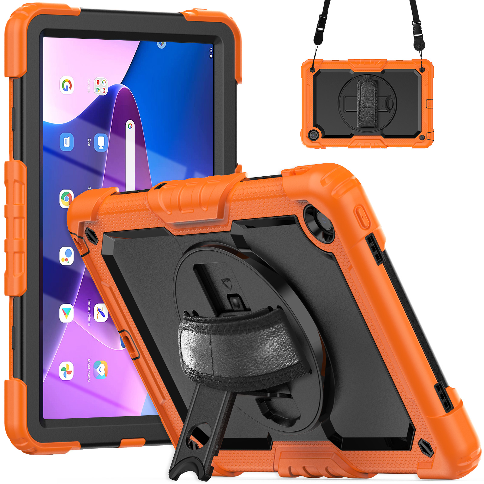 K-Lion for Lenovo Tab M10 Plus (3rd Gen) 2022 Rugged Case,Kids Friendly ...