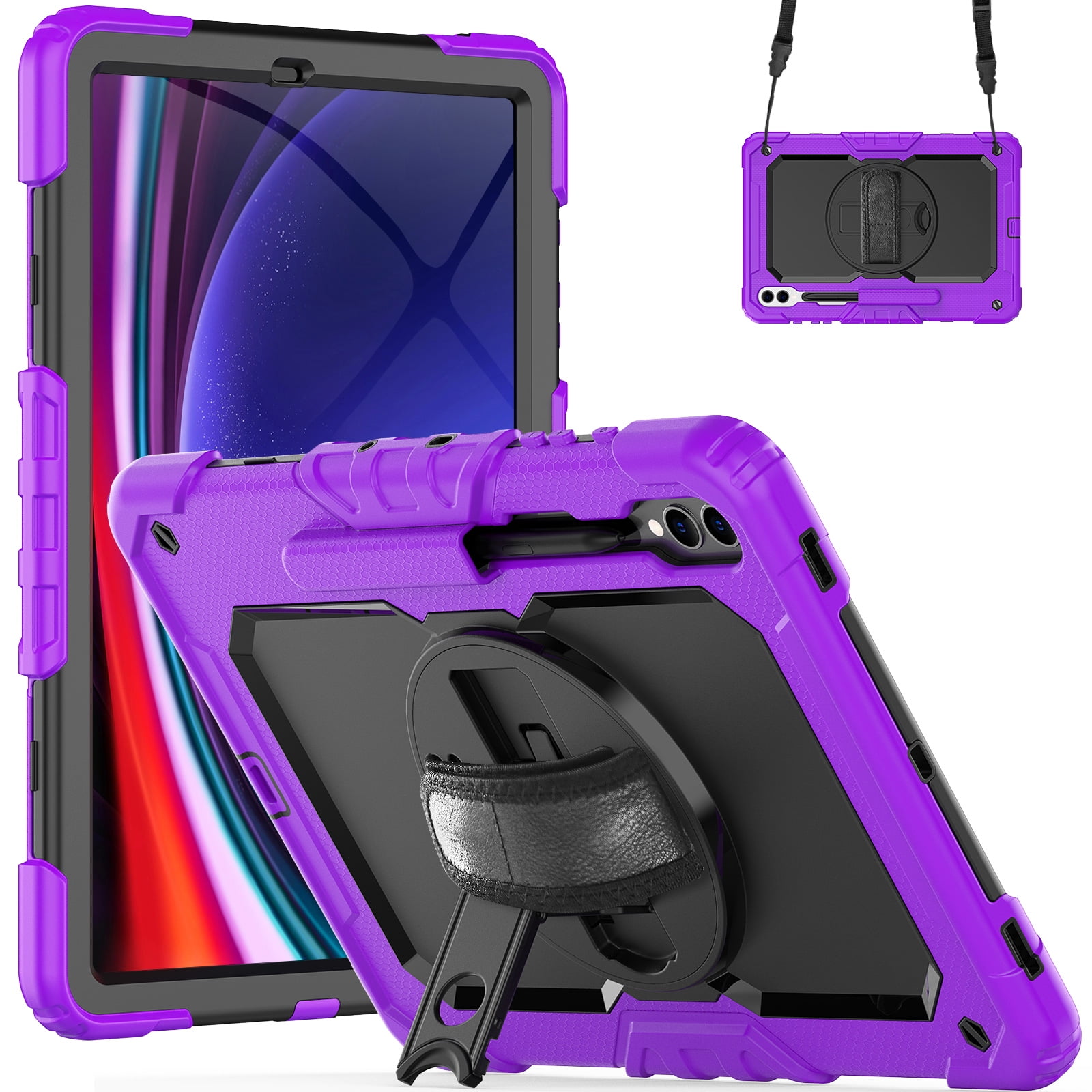 K-Lion for Samsung Galaxy Tab S9 Plus (SM-X810/X816/X818) Rugged Case ...