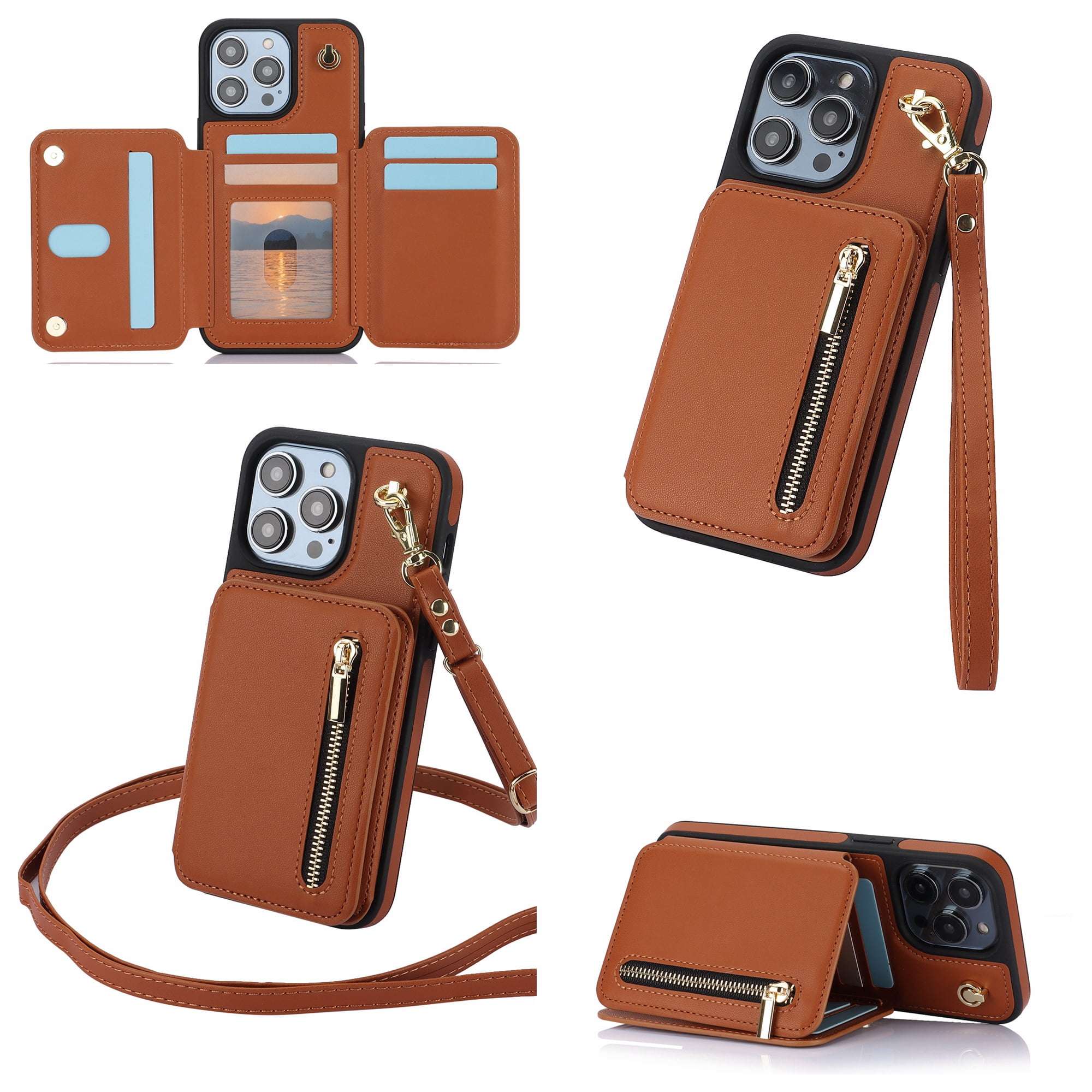 K-Lion for iPhone 12 Pro Max Wallet Case,Luxury PU Leather Back Flip ...
