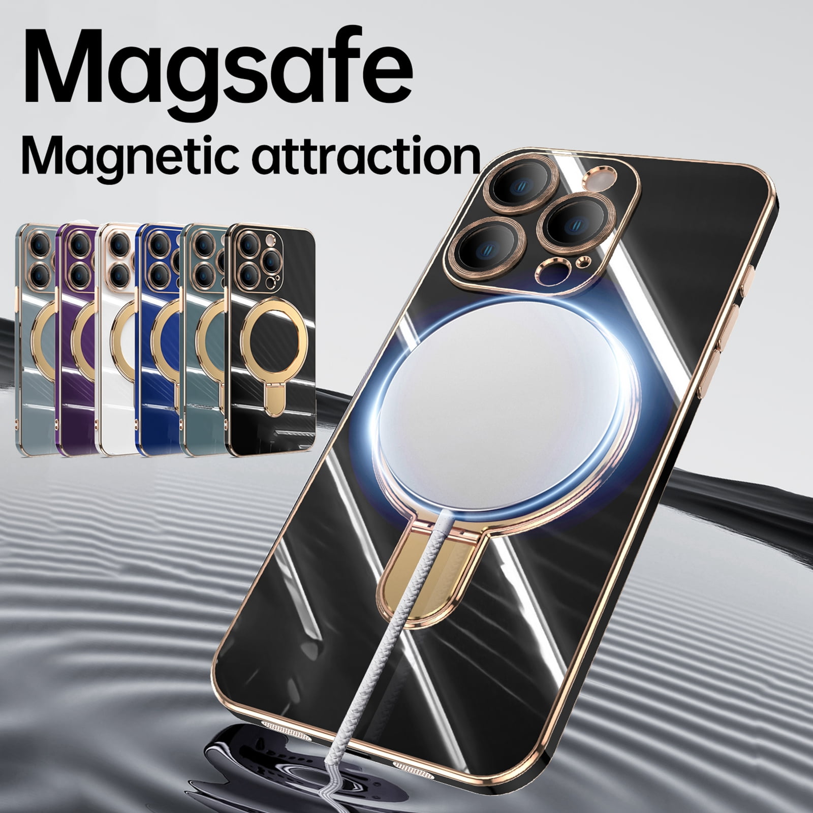 K-Lion for iPhone 15 Pro Max Magnetic Case,Compatible with Mag Safe ...