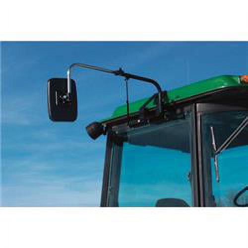 K & M 174007 Adjustable Tractor Cab Mirror Fits John Deere Tractors ...