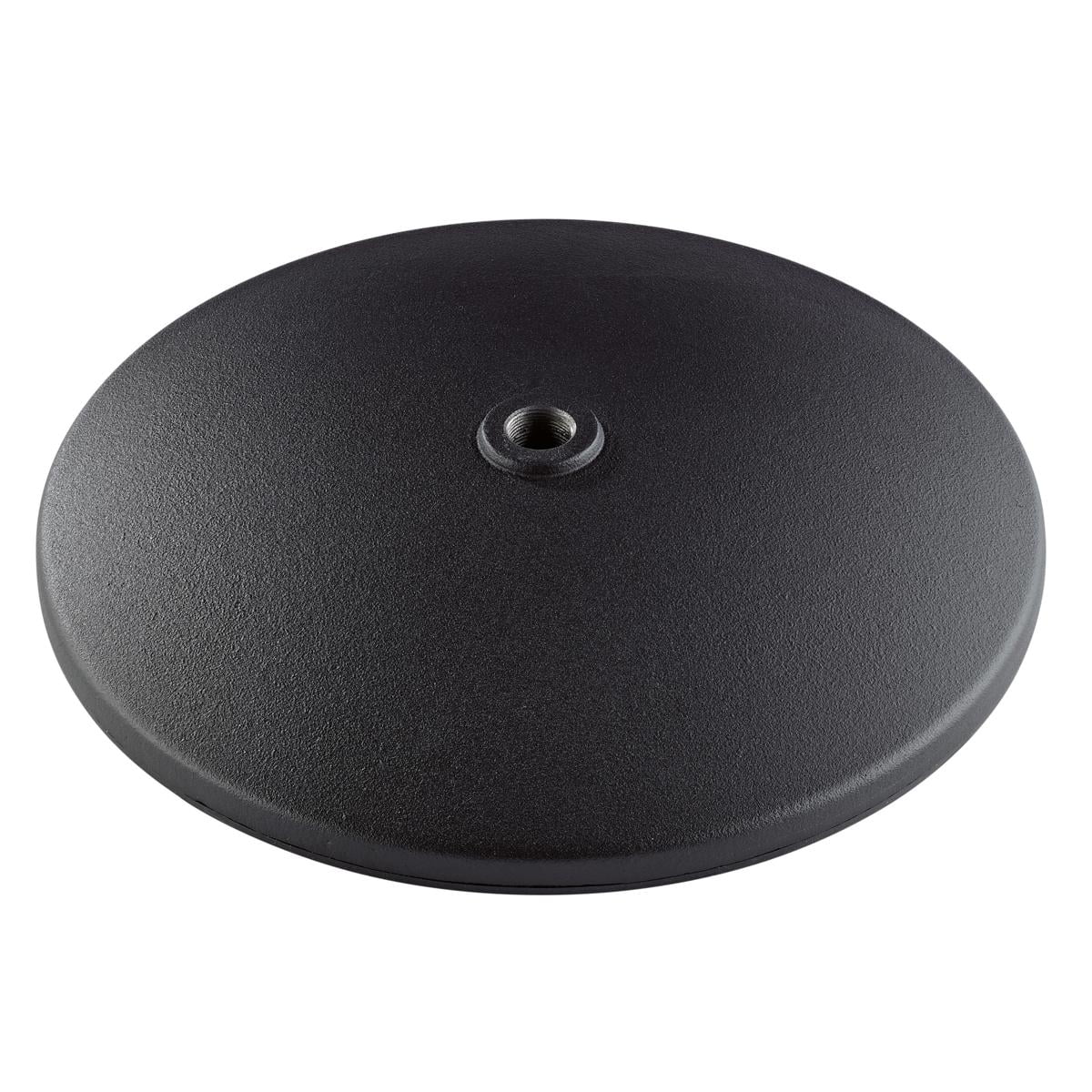 K&M 26009 Heavy Duty Cast Iron Base Plate, Structured Black - Walmart.com