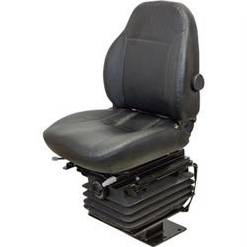 K & M 51306 Case 580 Series Fold-Down Backhoe Seat - Vinyl with No Arms ...
