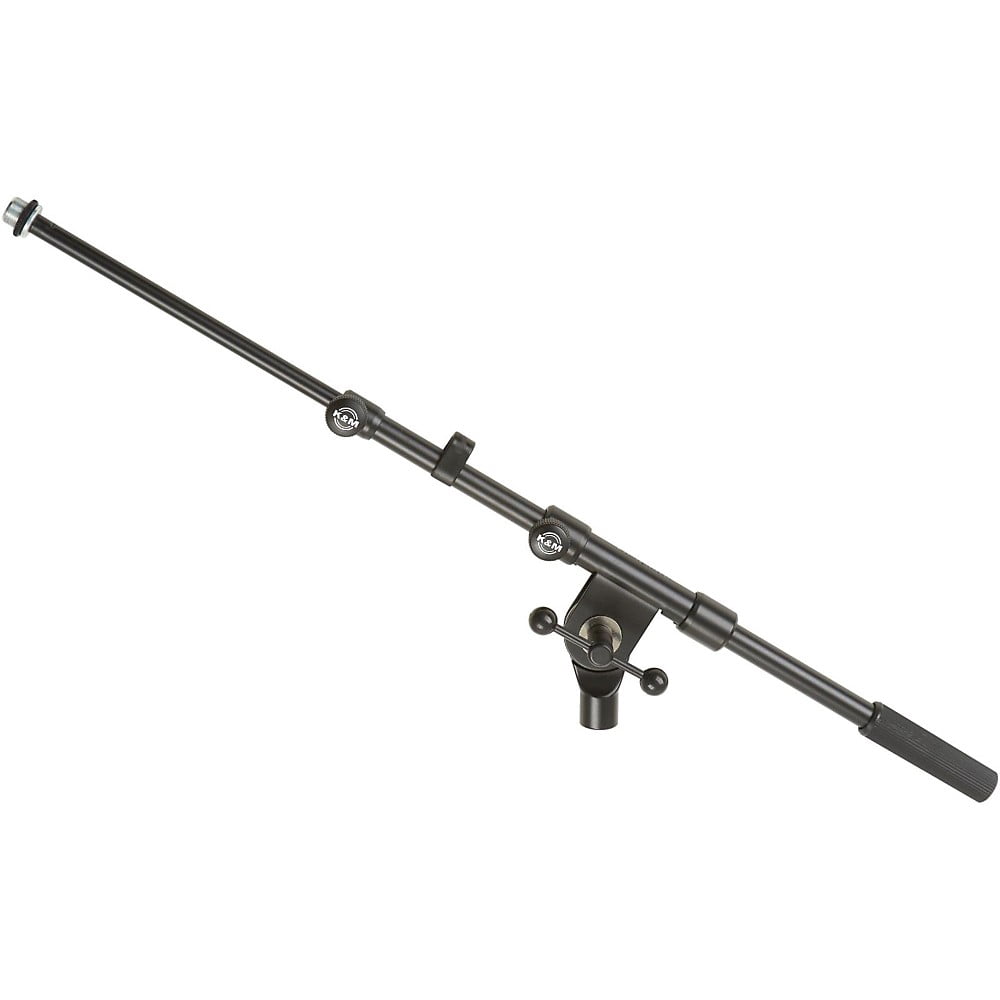 K&M 211/1 Telescoping Boom Arm with 5/8" Thread, 17-29.3" Length, Black ...