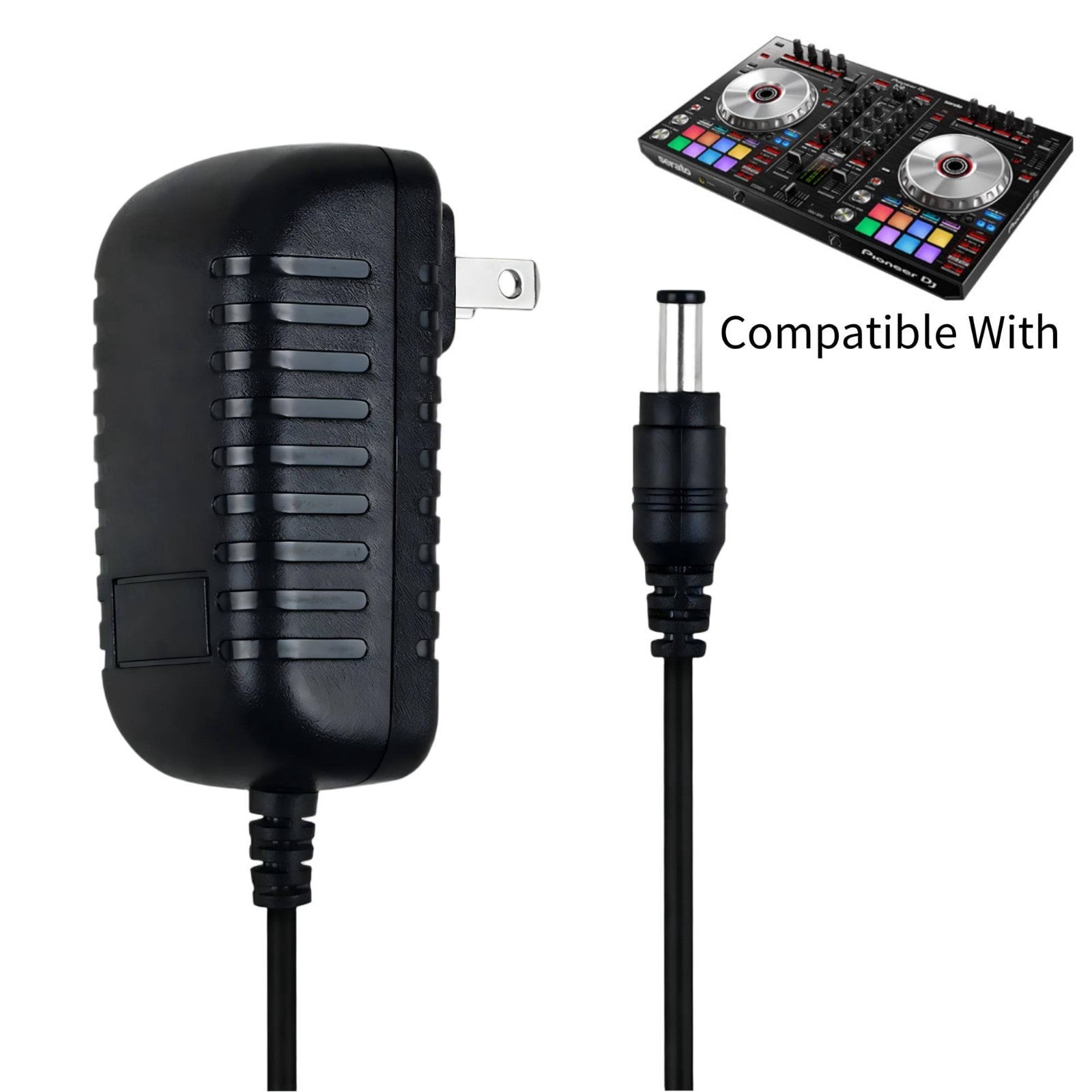 K-MAINS 12V Power Supply Compatible With Pioneer DJ DDJ-SR2 DDJSR2 ...