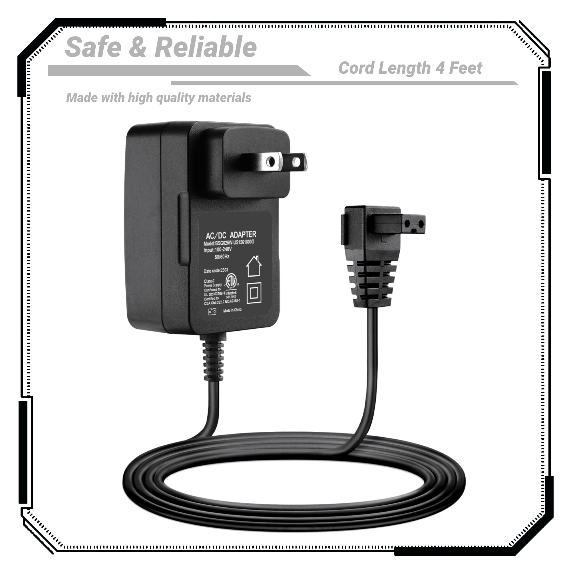 K-MAINS 2-Prong 12.6V AC Adapter Replacement For Aiper Seagull Plus ...