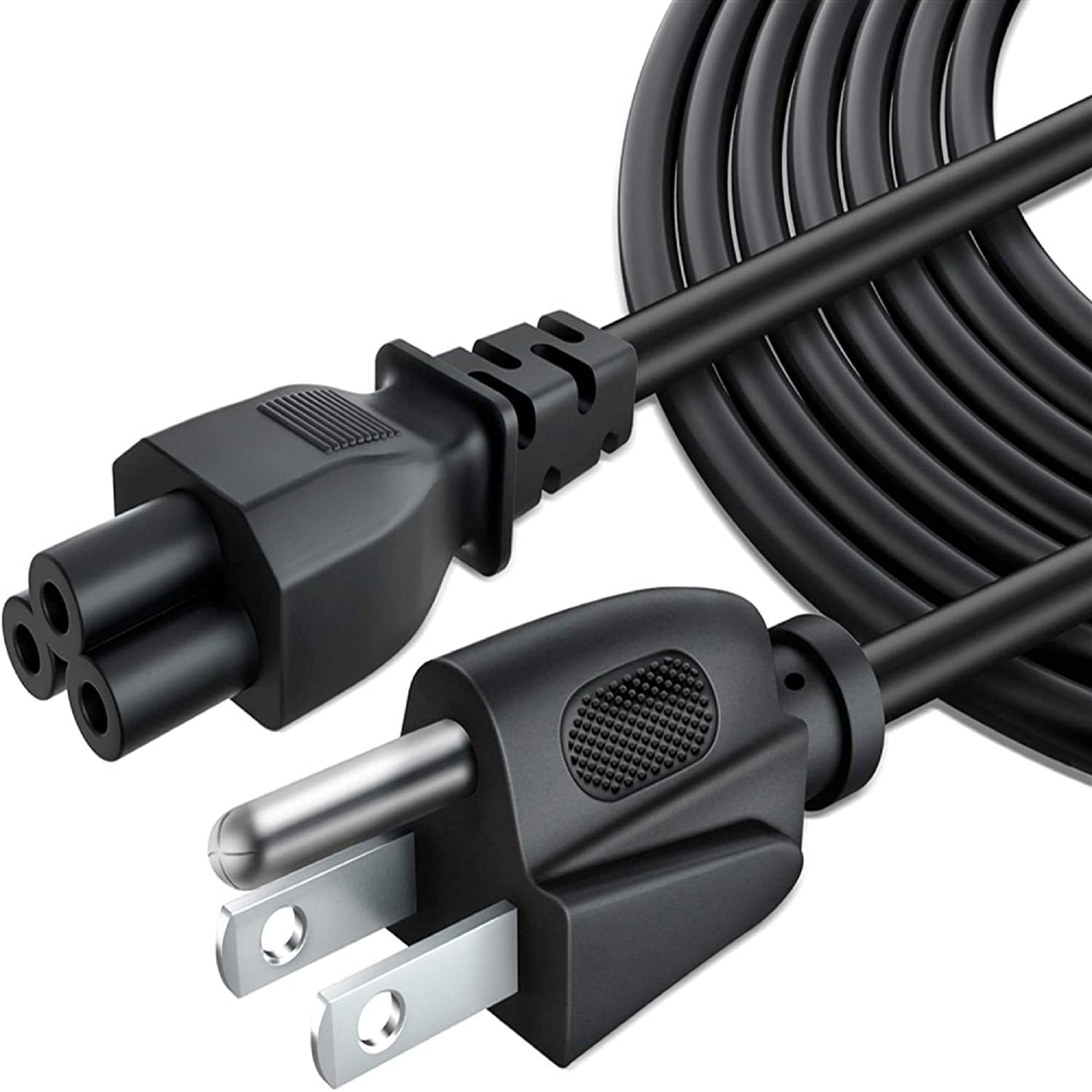 K-MAINS 5ft Power Cord US/USA 3 Pin Plug to C5 Replacement for Clover ...