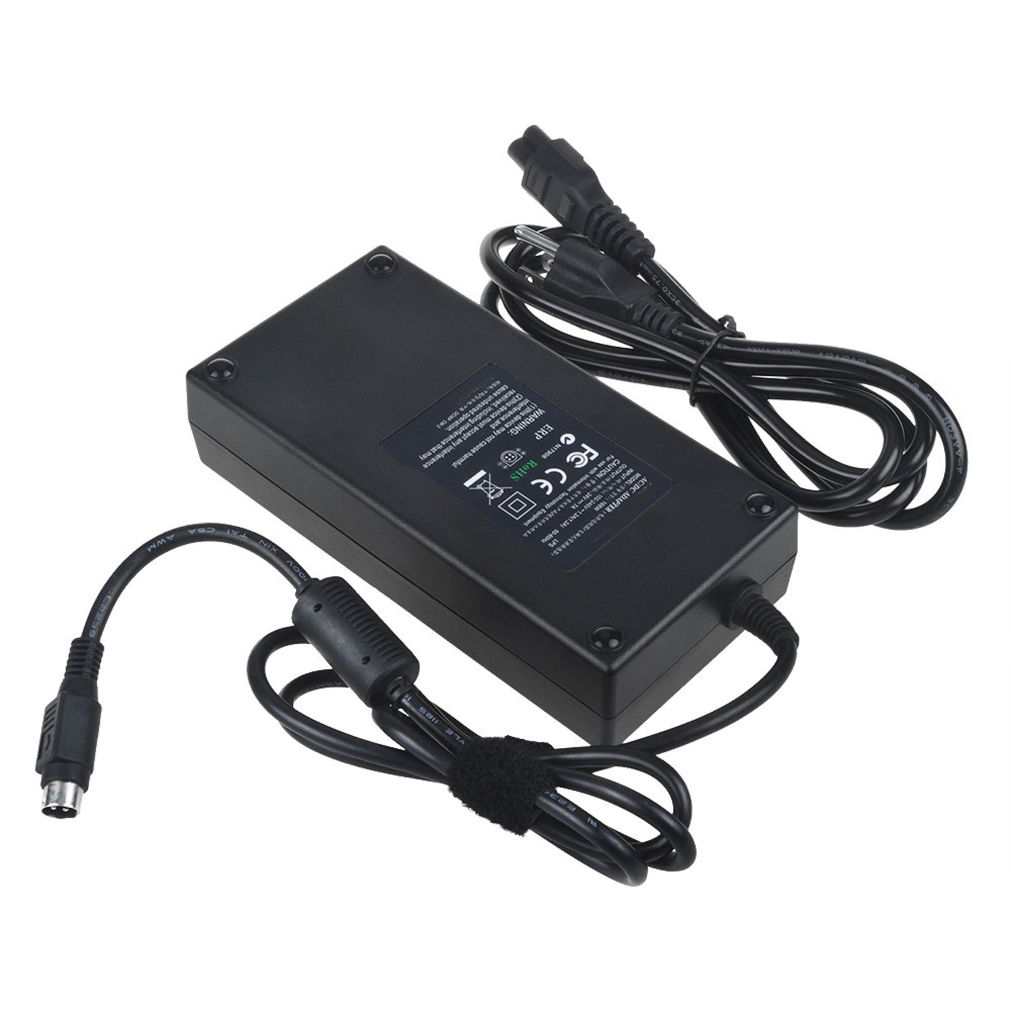 K-MAINS 4-Pin DIN AC/DC Adapter Replacement for FSP GROUP INC. Model No ...