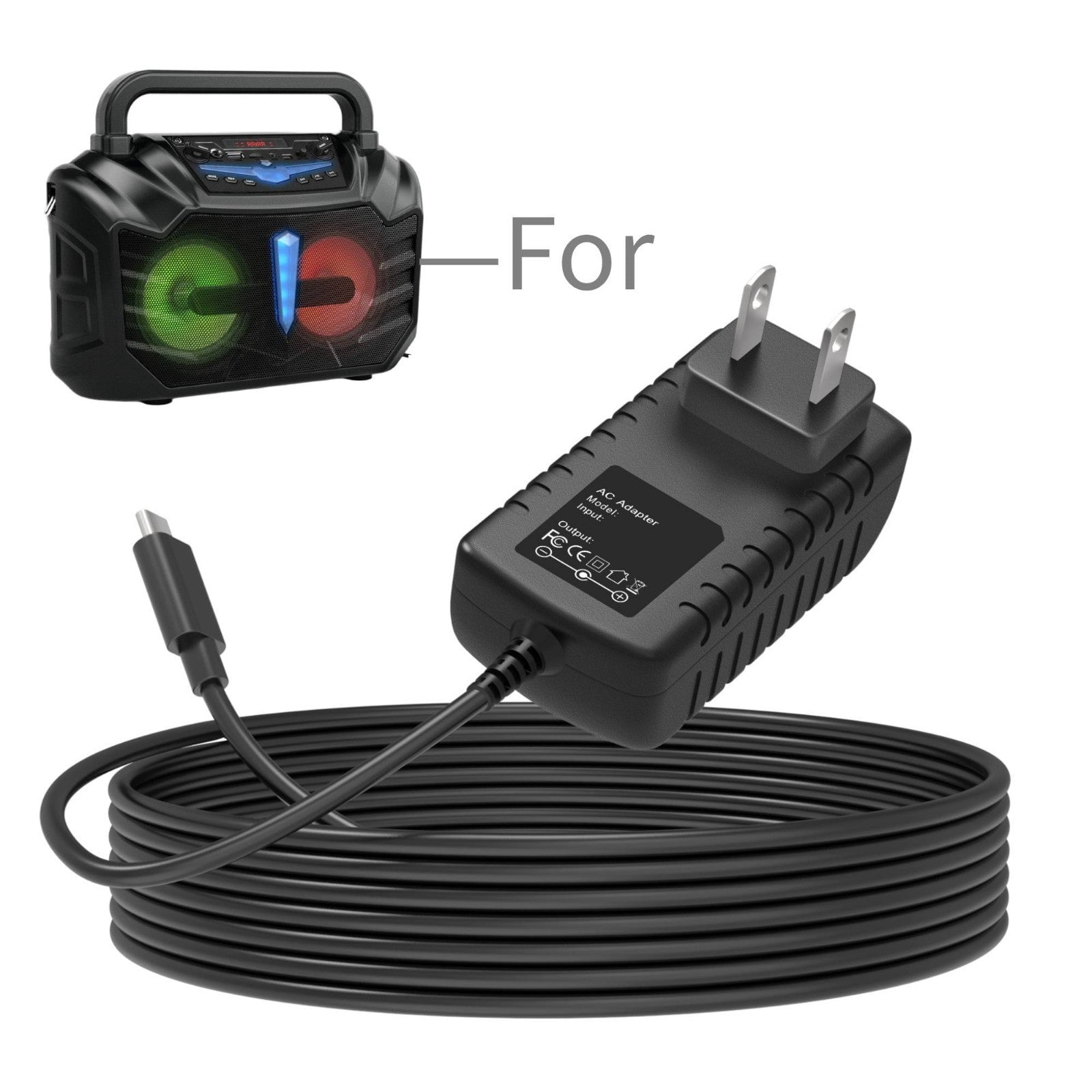 K-MAINS 5V Adapter Compatible With Earise Vigorowl T60 T65 Karaoke ...