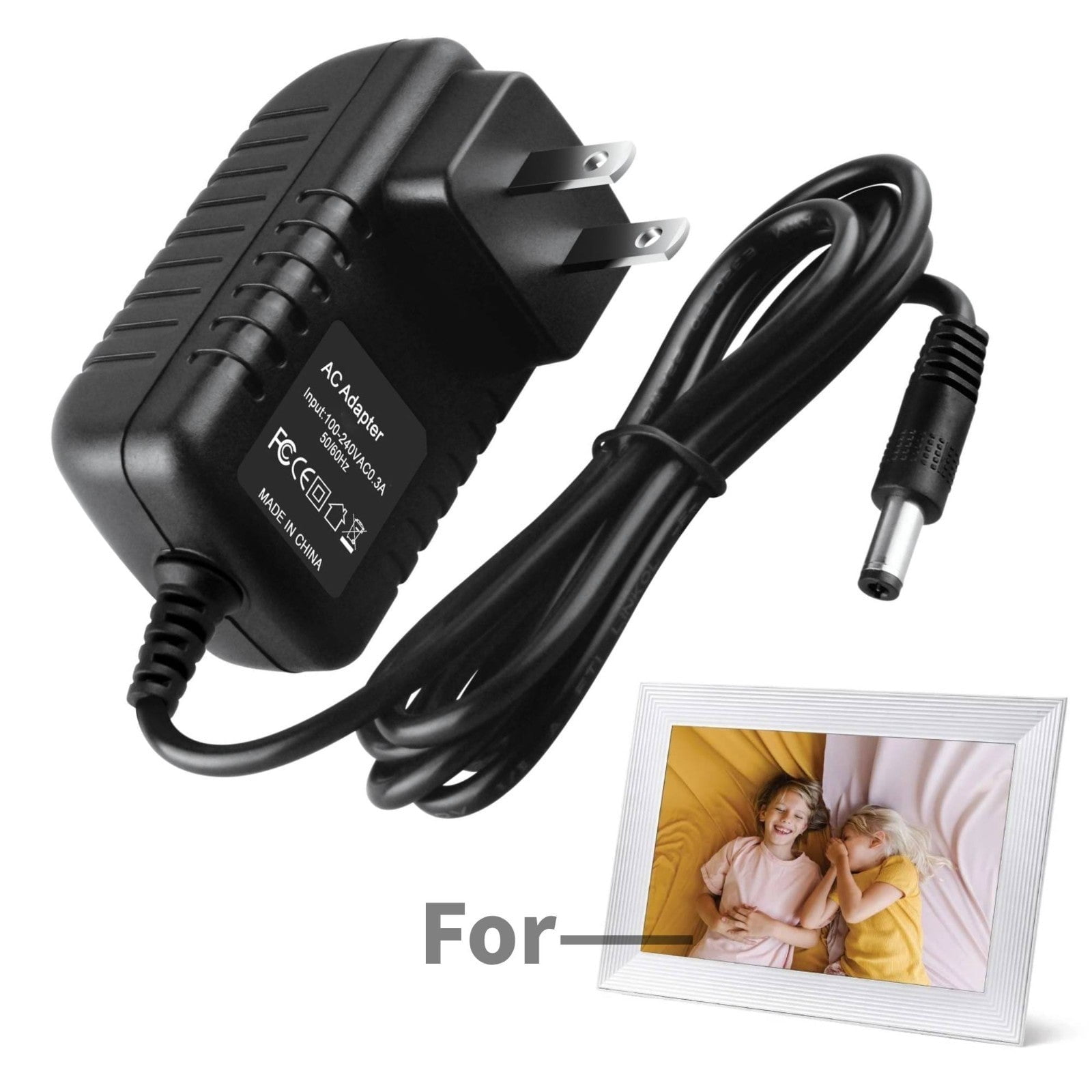 K-MAINS 5V Power Adapter Compatible With Aura Carver AF900 Digital ...