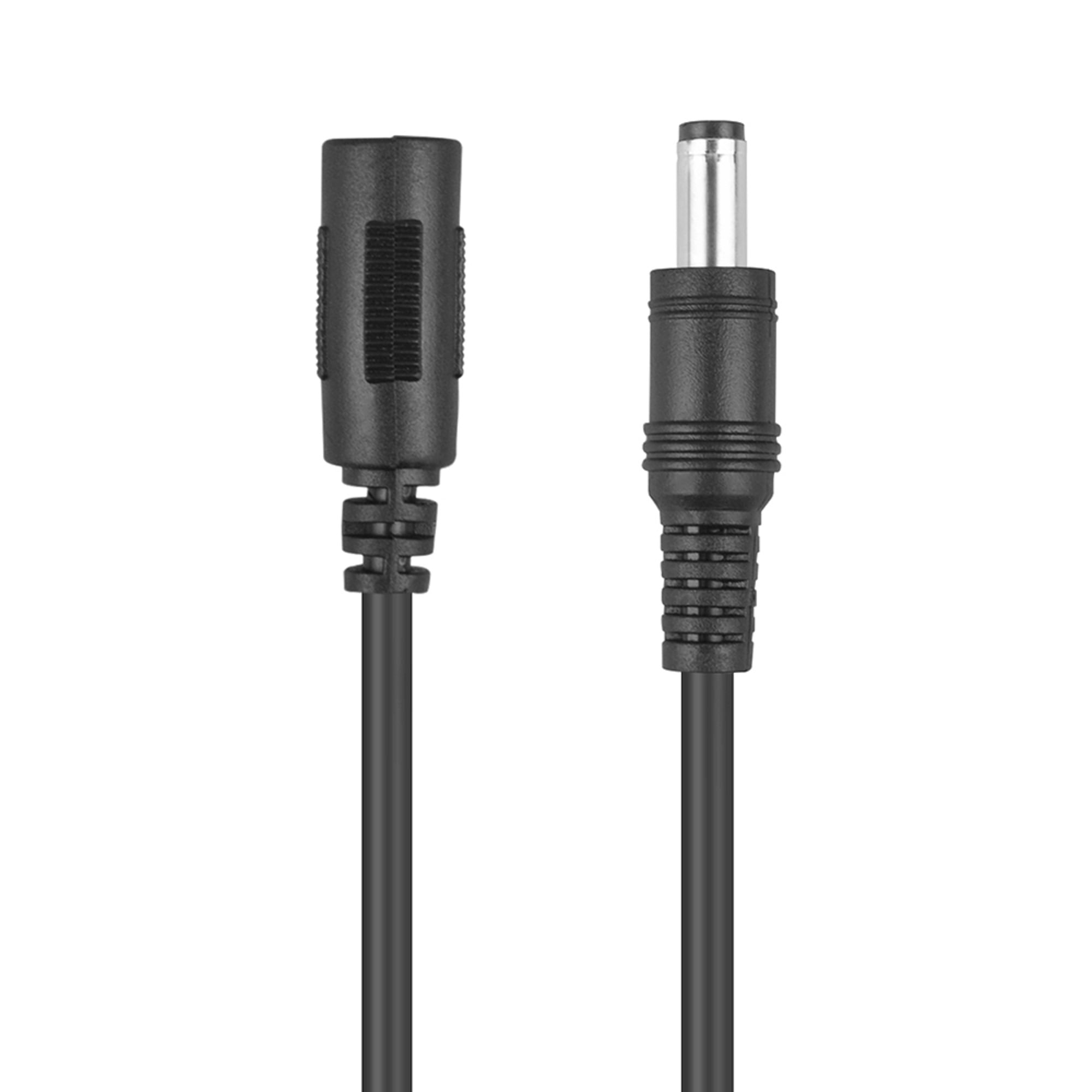 K-MAINS AC 18V 12V 9V 6V Barrel Plug Power Cable Approx 6ft (1.8m) AC Adapter Extender Extension ...