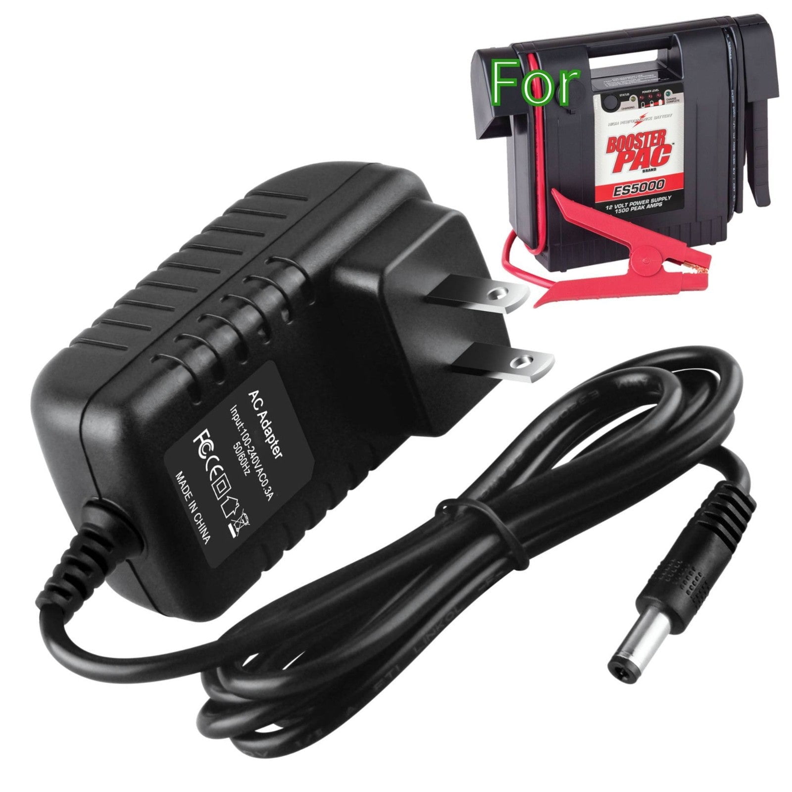 K-MAINS AC Adapter Charger Compatible With Booster PAC ES5000 ESP5500 ...