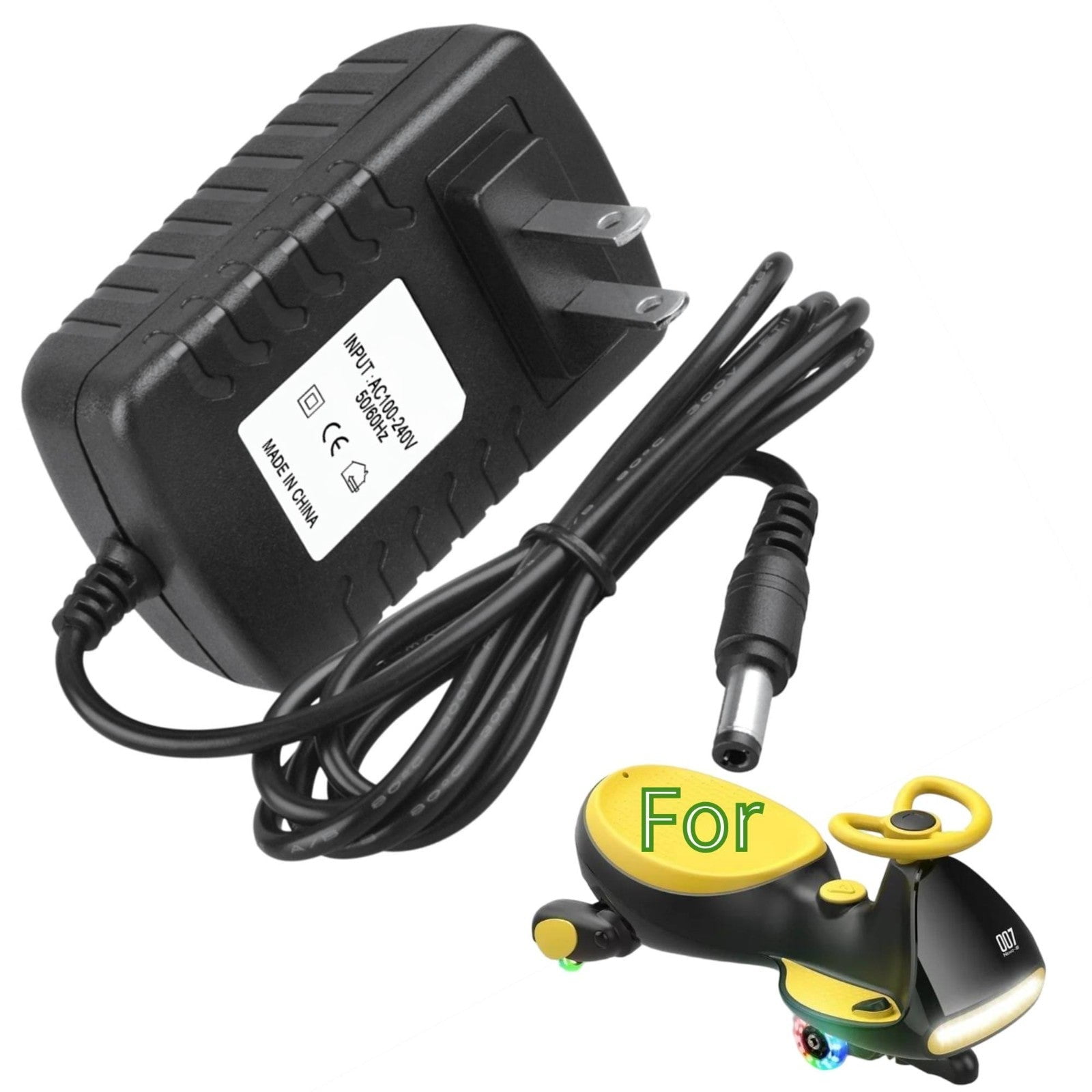 K-MAINS Charger Compatible With FanttikRide N7 Pro 12V Wiggle Car Ride ...