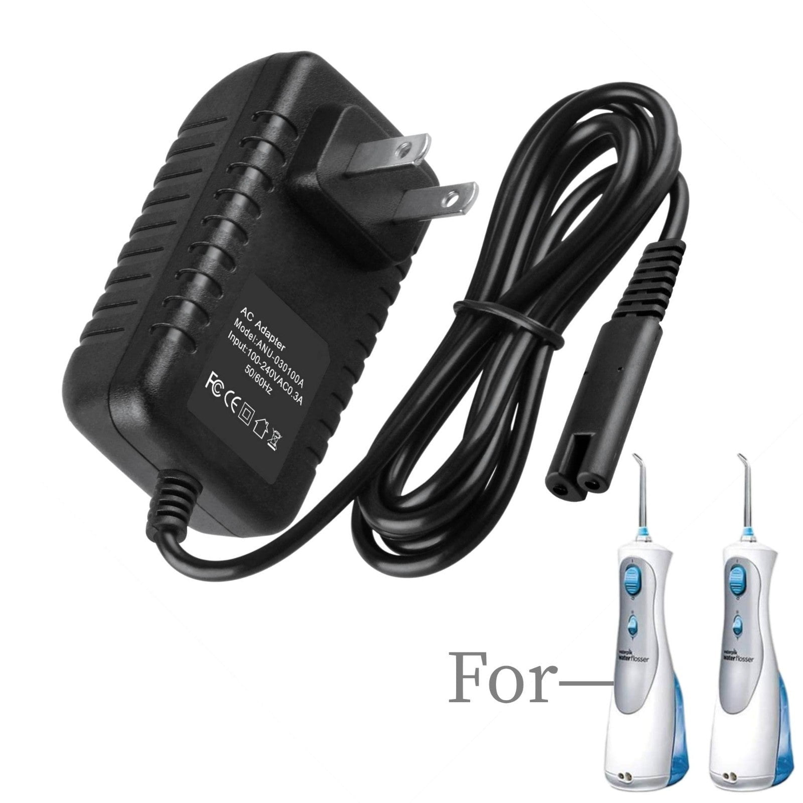 K-MAINS Replacement Charger Power Cord Compatible With Waterpik WP450 ...