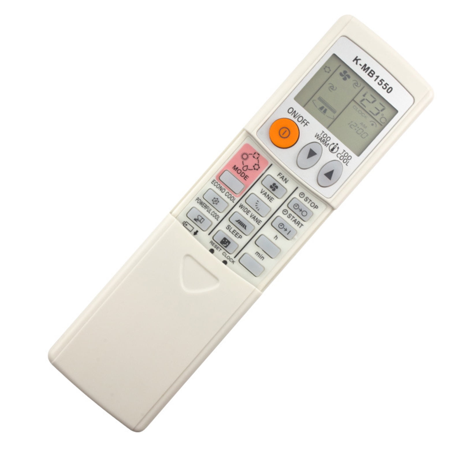 K-MB1550 Air Conditioning Remote Control Replacement Remote Controller ...