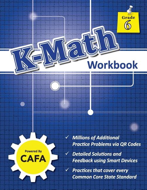 K-Math Workbook Grade 6 - Walmart.com