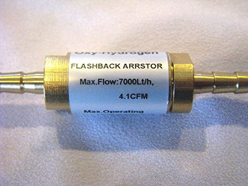K-Musculo Oxy - Hydrogen Flashback Arrestor w/Check Valve, High Vol 116 ...