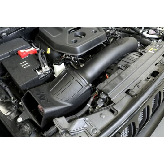 KN High-Flow Intake System for Jeep Wrangler JL 2.0L - Roto-mold Tube ...