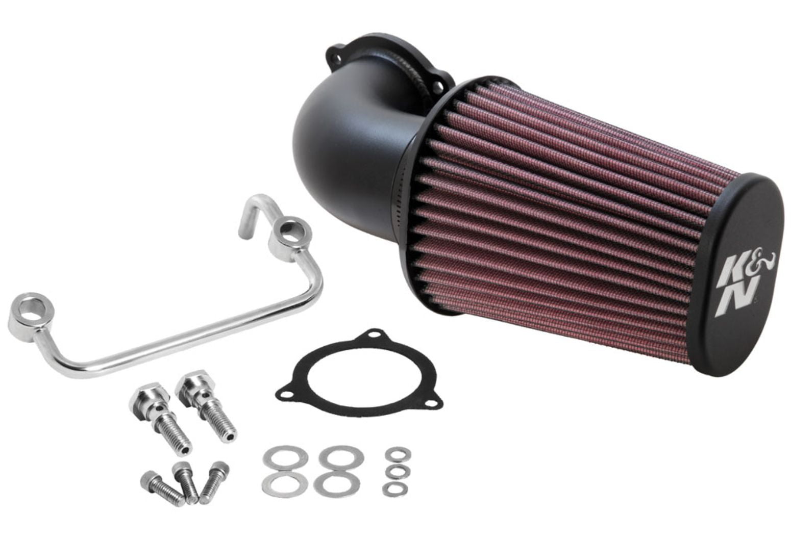 K&N Cold Air Intake Kit: High Performance, Guaranteed to Increase ...