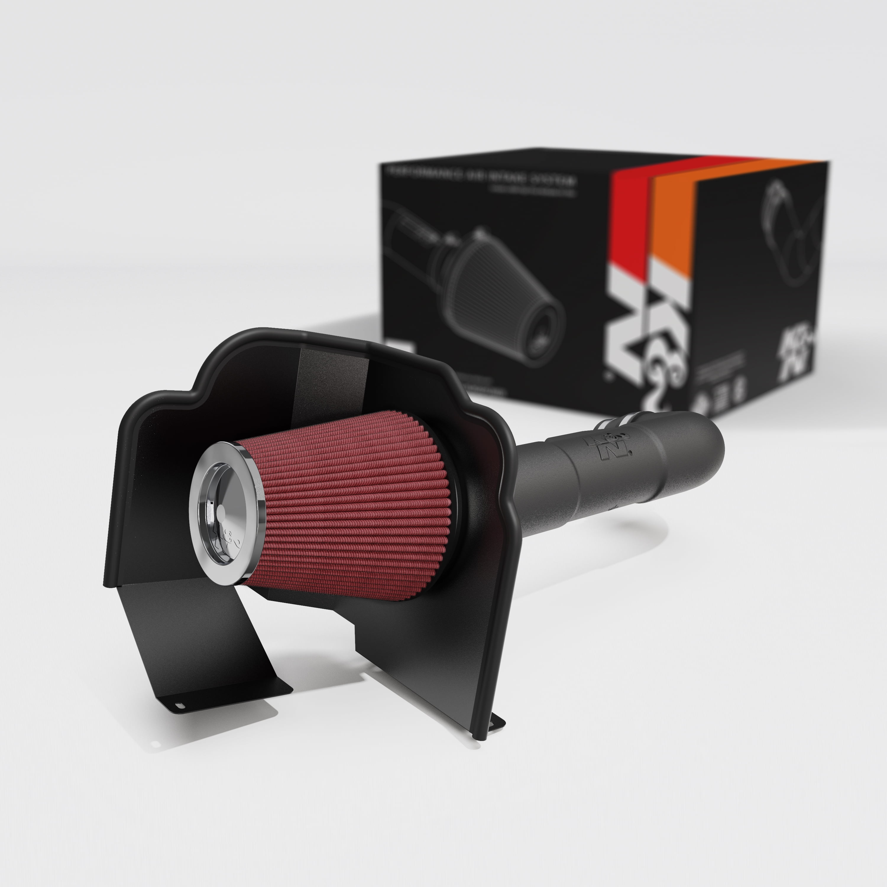 K&N Cold Air Intake Kit: High Performance, Guaranteed to Increase ...