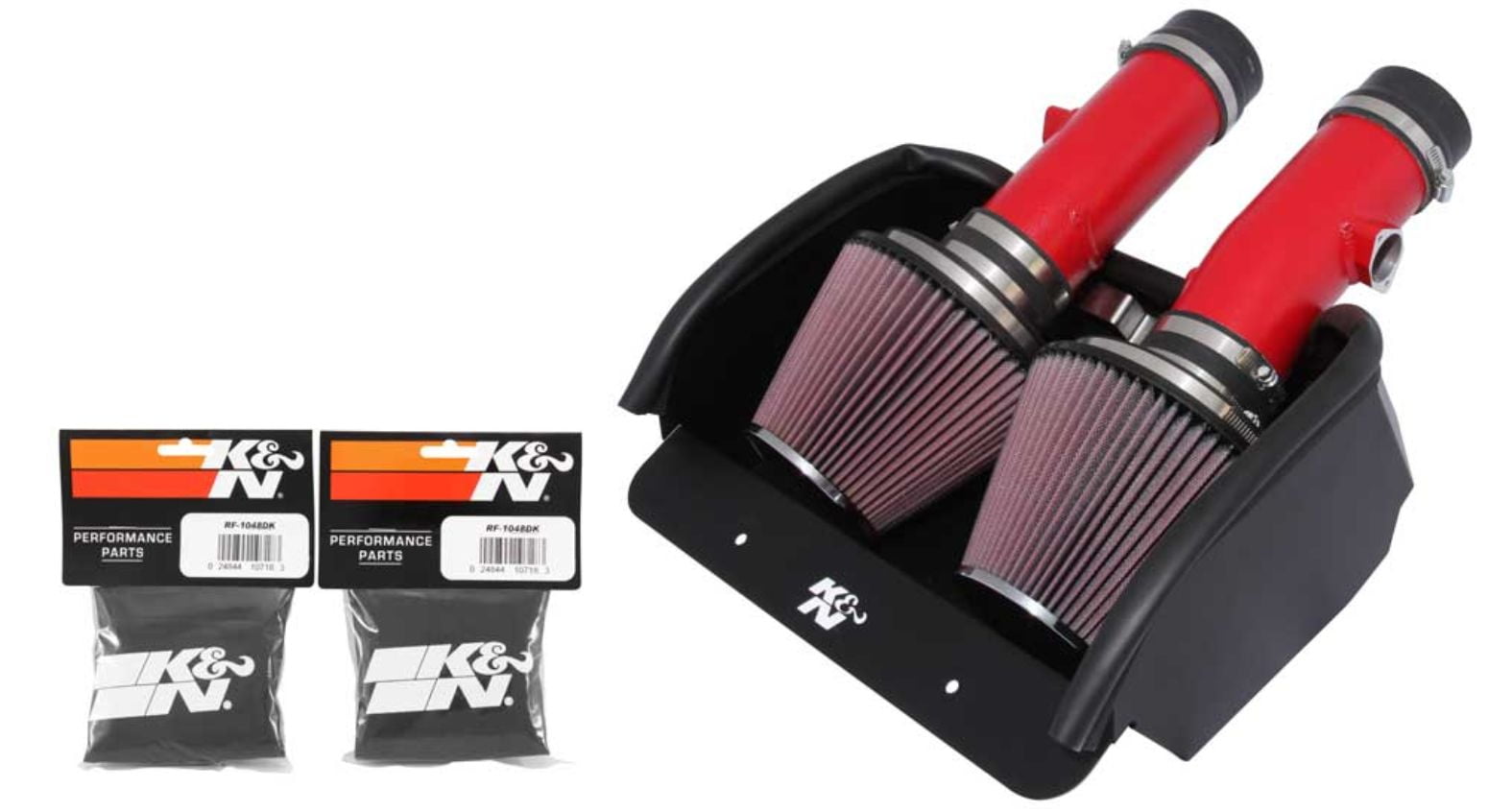 K&N Cold Air Intake Kit: High Performance, Guaranteed to Increase ...