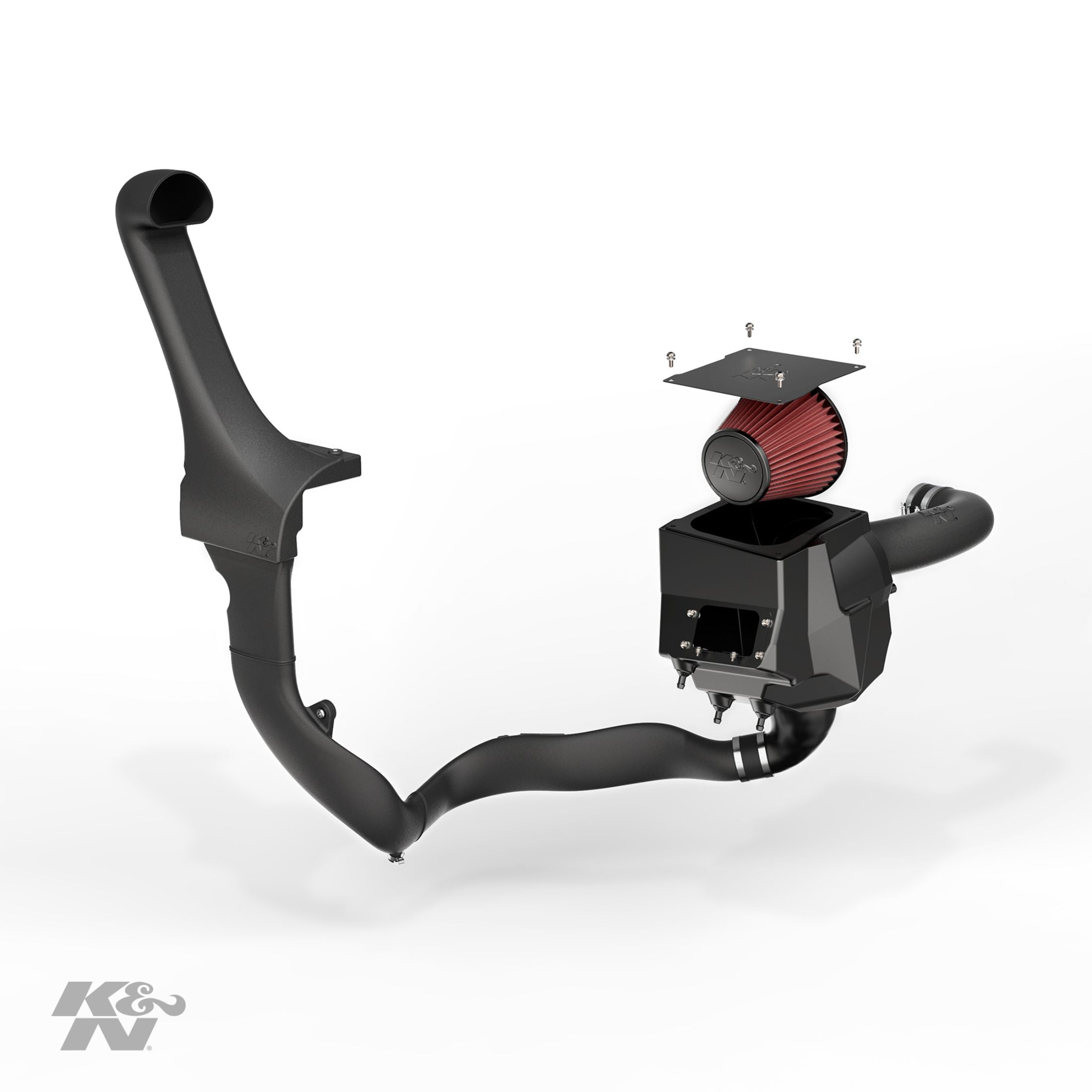 K&N Cold Air Intake Kit: High Performance, Guaranteed to Increase ...