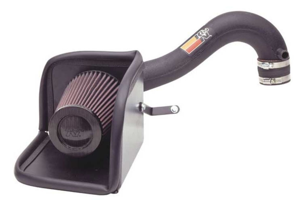 K&N Cold Air Intake Kit: High Performance, Guaranteed to Increase ...