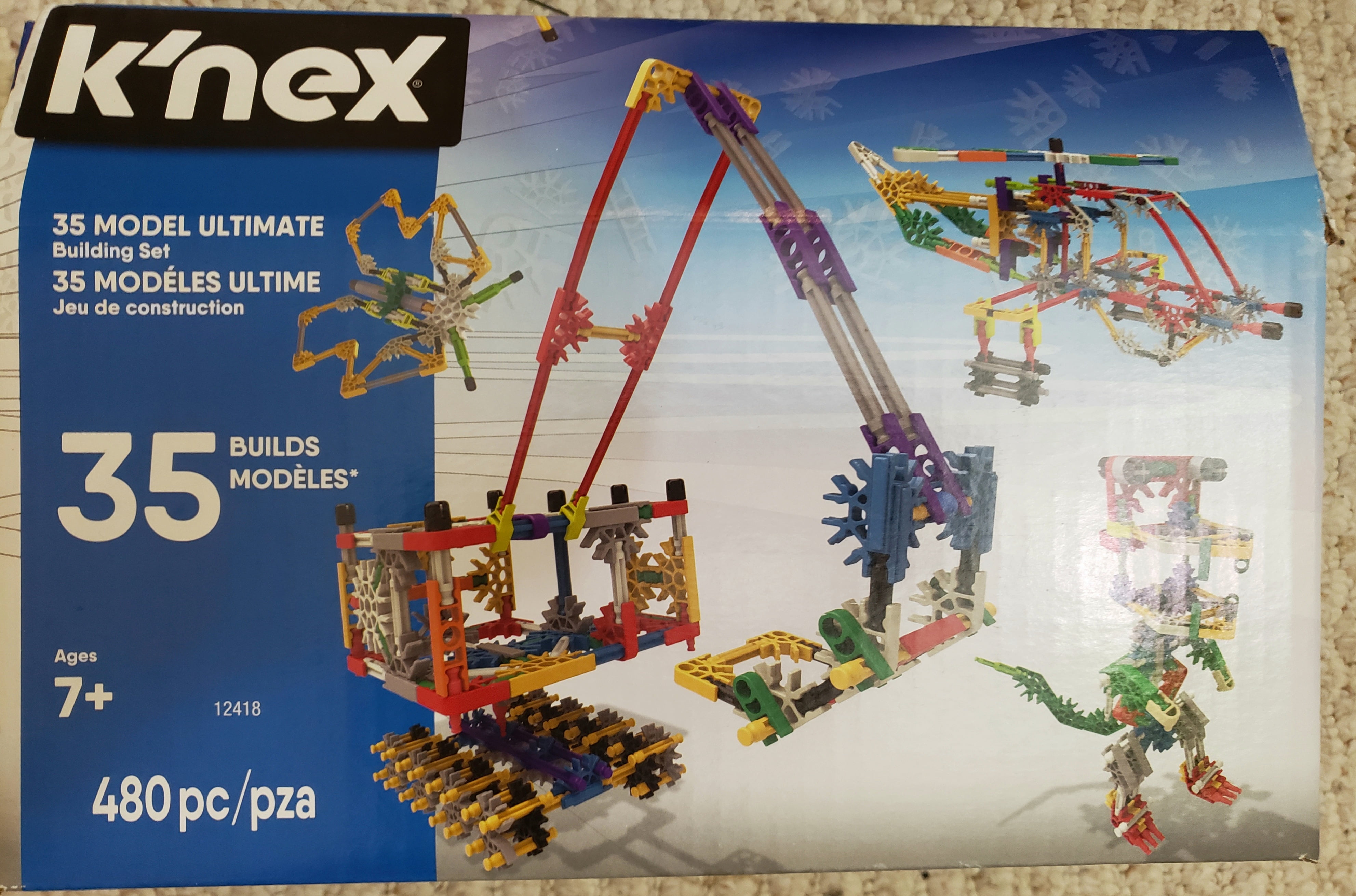 K.N.E.XX 35 Model Ultimate Building Set - For Ages 7+ with 480 Pieces ...