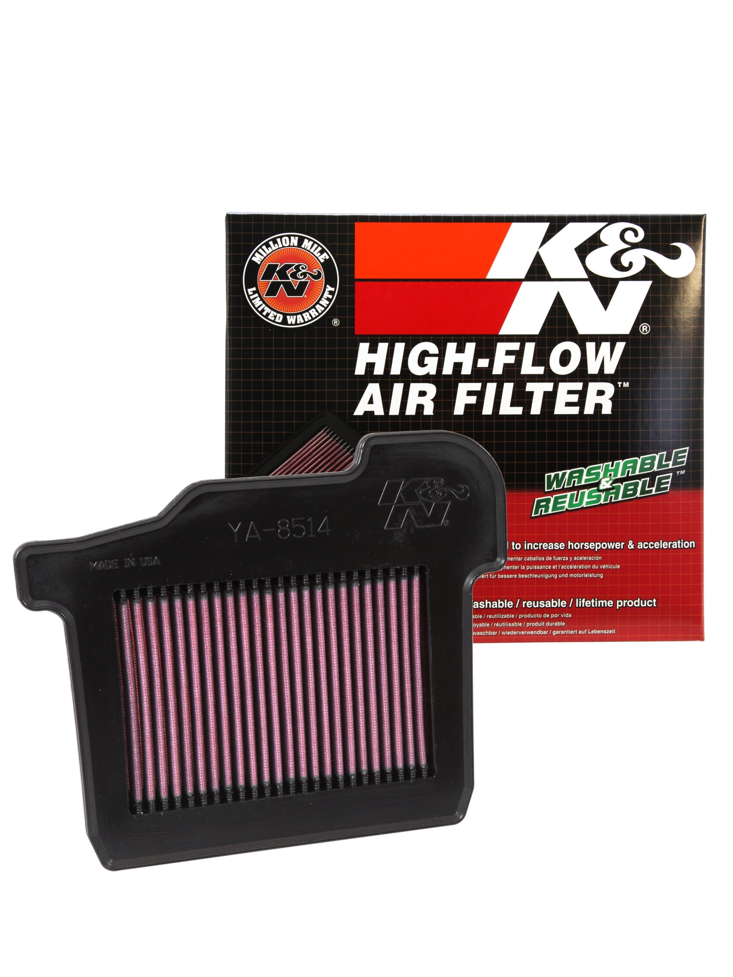 K&N Engine Air Filter: High Performance, Premium, Powersport Air Filter ...