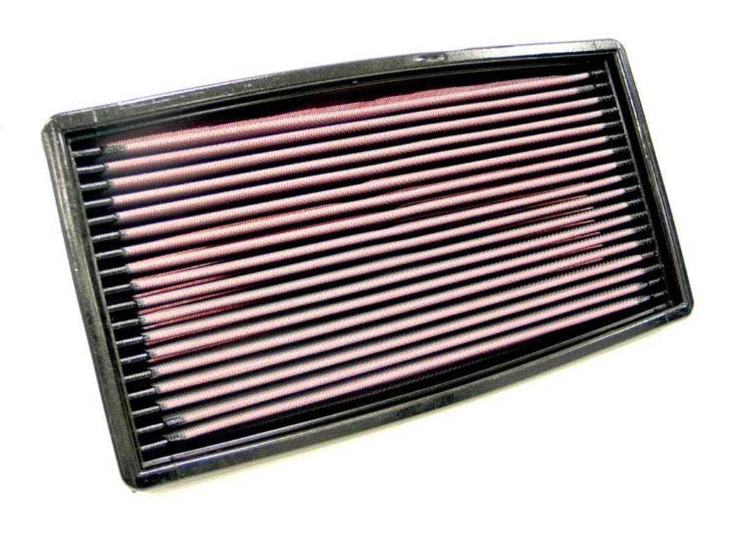 K&N Engine Air Filter: High Performance, Premium, Washable, Replacement ...