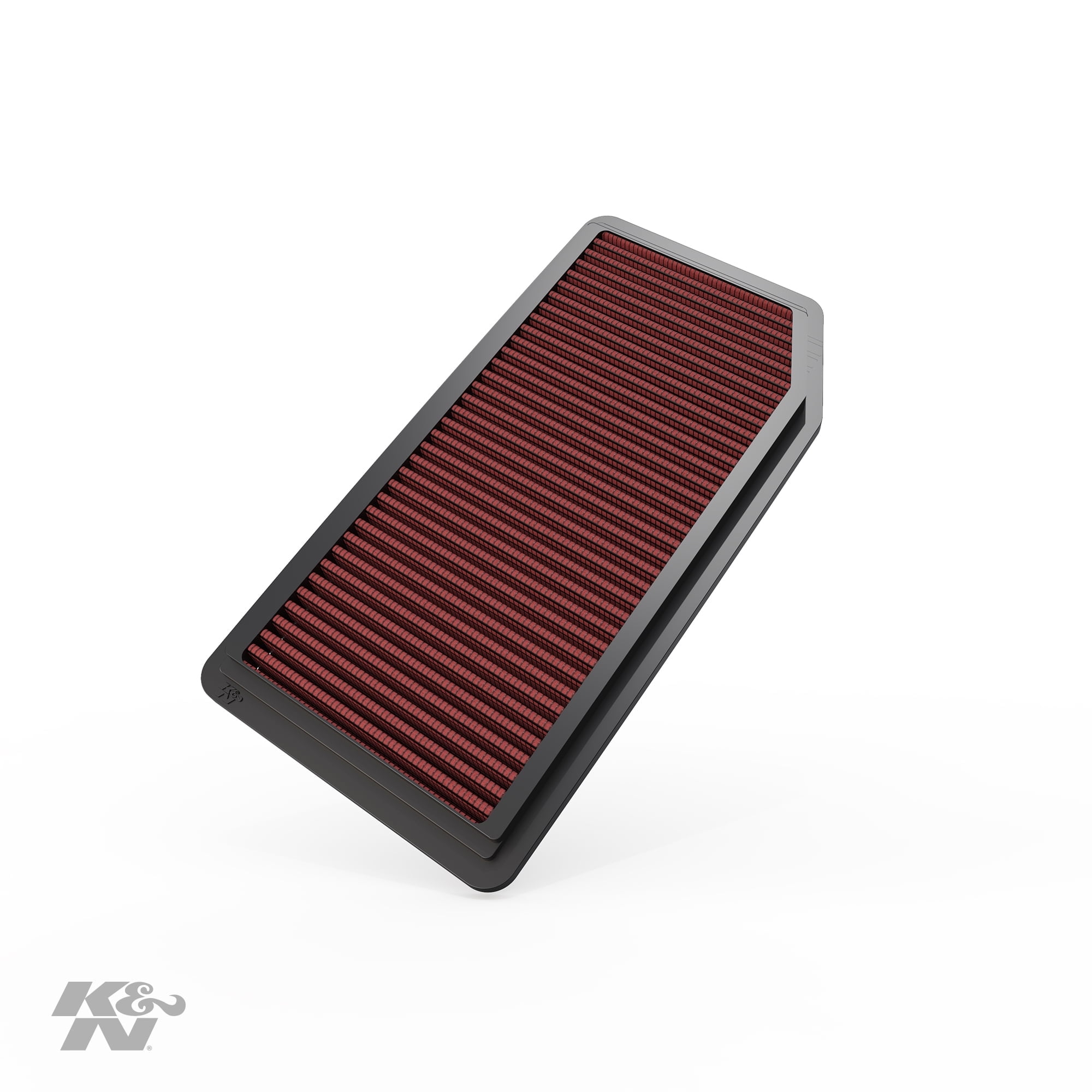 K&N Performance High-Flow Engine Air Filter: Washable, Multi-Layer ...