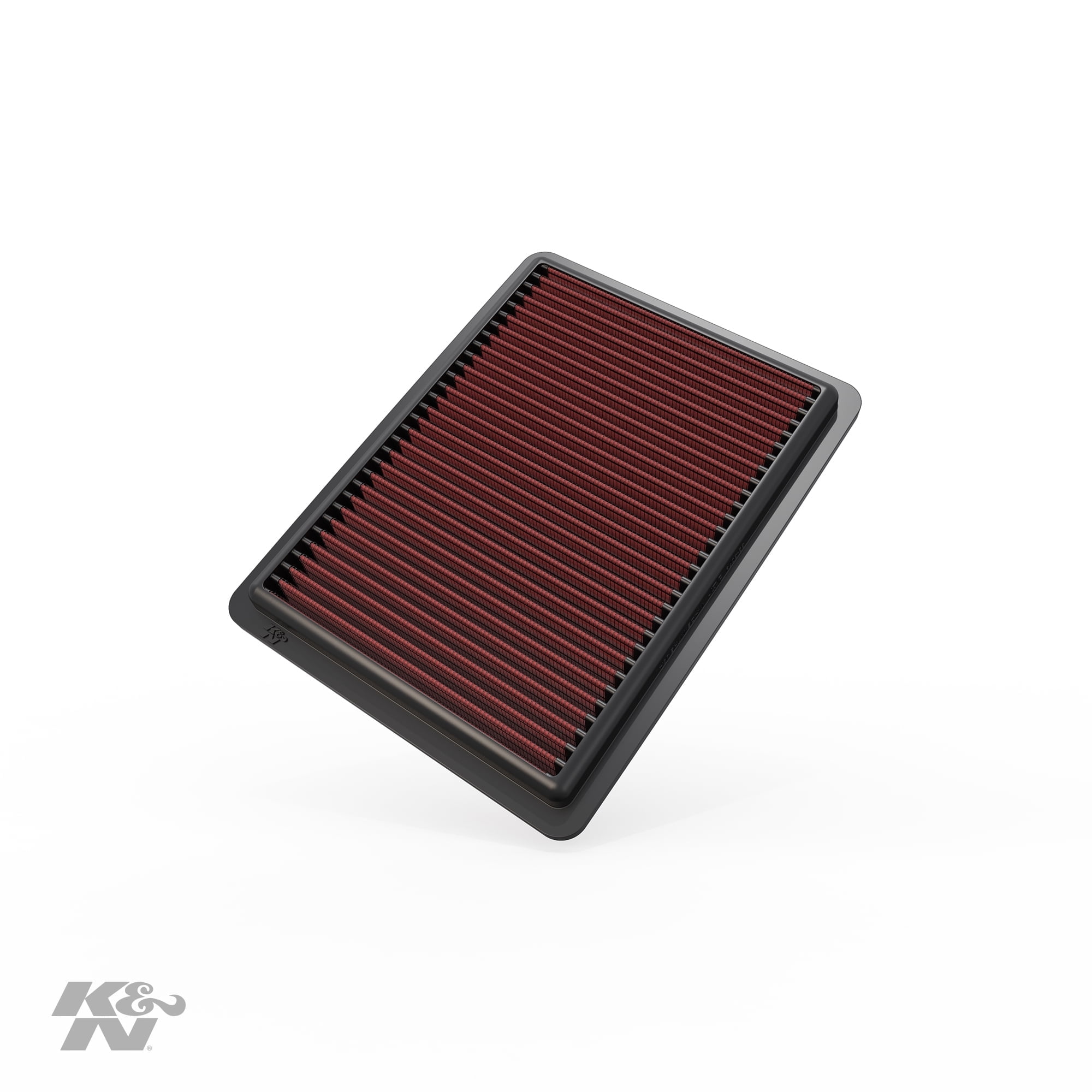 K&N Performance High-Flow Engine Air Filter: Washable, Multi-Layer ...