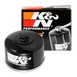 K&N Motorcycle Oil Filter: High Performance, Premium, Designed to be ...
