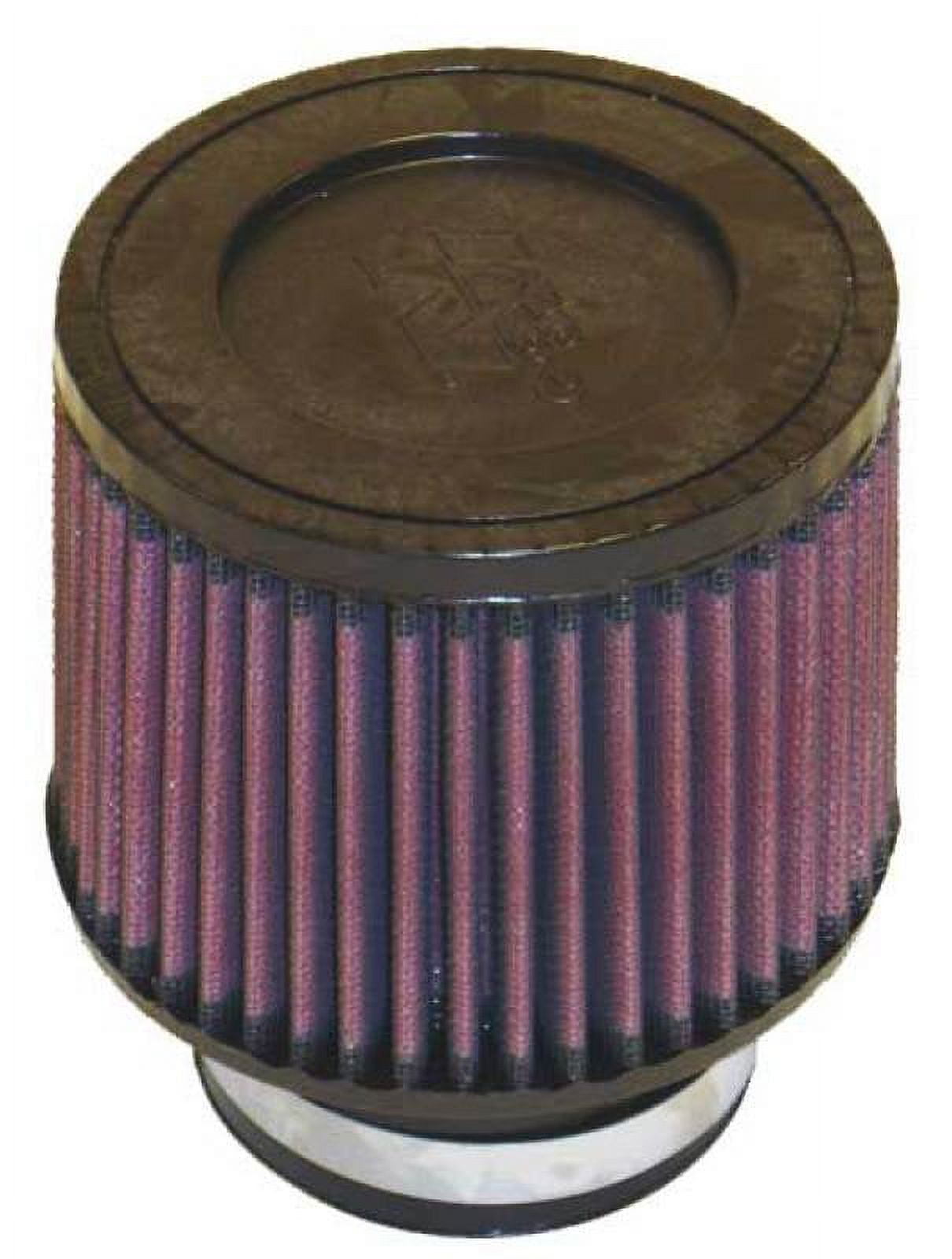 K&N Universal Clamp-On Air Filter: High Performance, Premium, Washable, Replacement Filter ...
