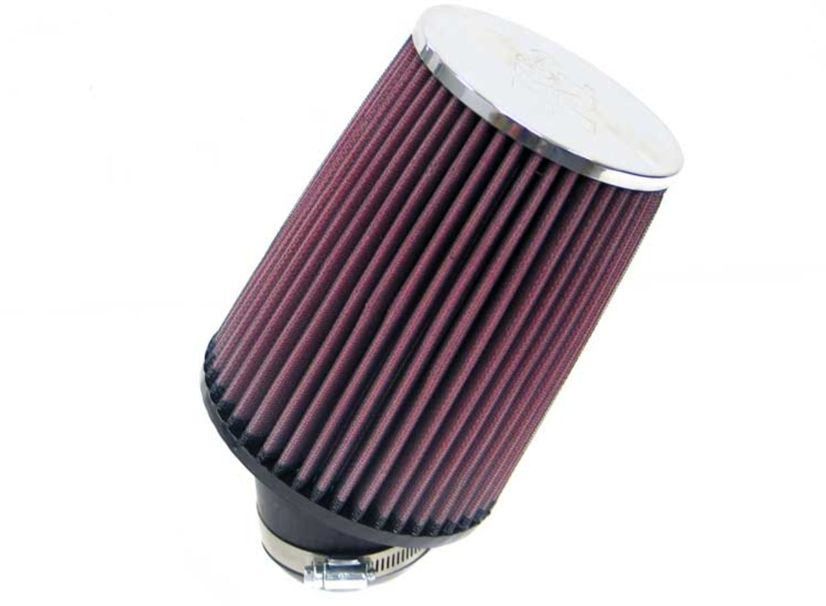 K&N Universal Clamp-On Air Filter: High Performance, Premium, Washable ...