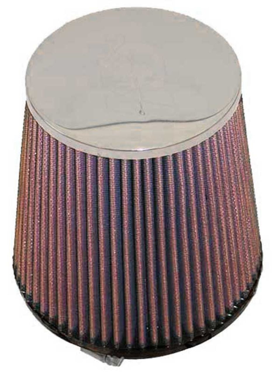 K&N Universal Clamp-On Air Filter: High Performance, Premium, Washable ...