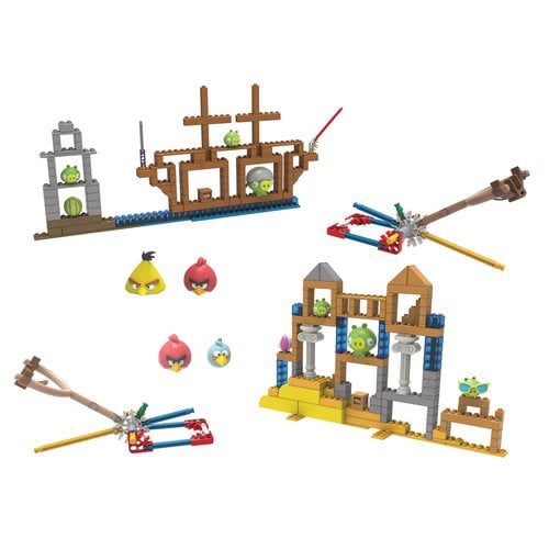 K'NEX Angry Birds All Hams On Deck & Grillin' & Chillin' Building Set ...