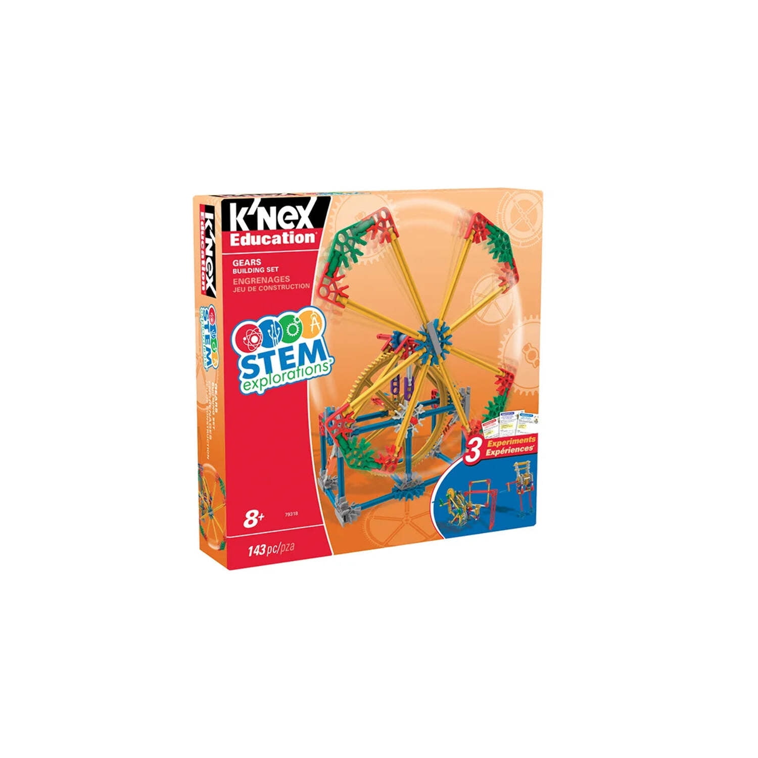 K'NEX Steam - 143PC Gears - Walmart Business Supplies