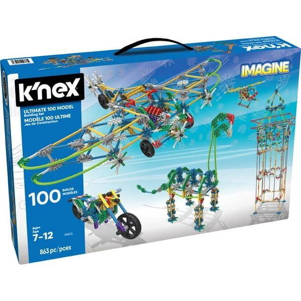K'NEX - Ultimate Building Set - 100 Models (Walmart Exclusive ...