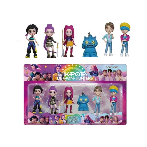 K+POP Action Figures Collectible Gifts Box Set with Accessories - 11.5 ...