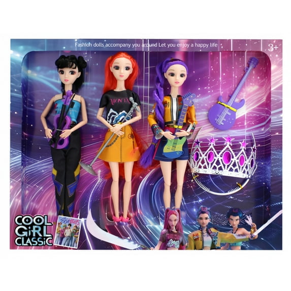 K+POP Action Figures Collectible Gifts Box Set with Accessories - 16.7 ...