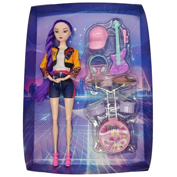 K+POP Action Figures Gift Box- Super Cool K+POP Squad Member Figure ...