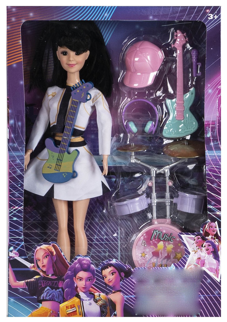 K+POP Action Figures Gift Box- Super Cool K+POP Squad Member Figure ...